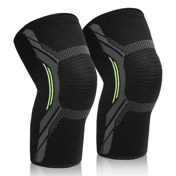 2 Pack Knee Brace for Women & Men - Workout Knees Compression Sleeve ...