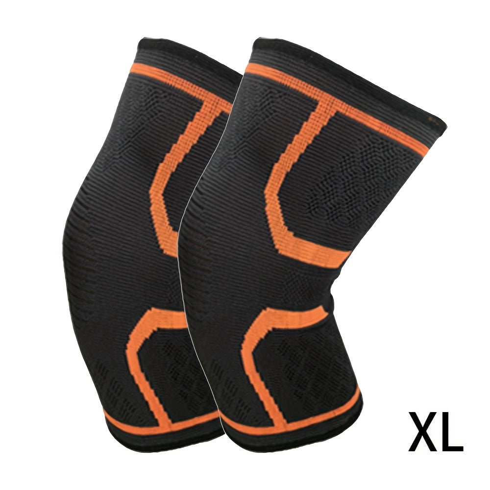 2 Pack Knee Braces for Knee Pain, Knee Compression Sleeve for Men and ...