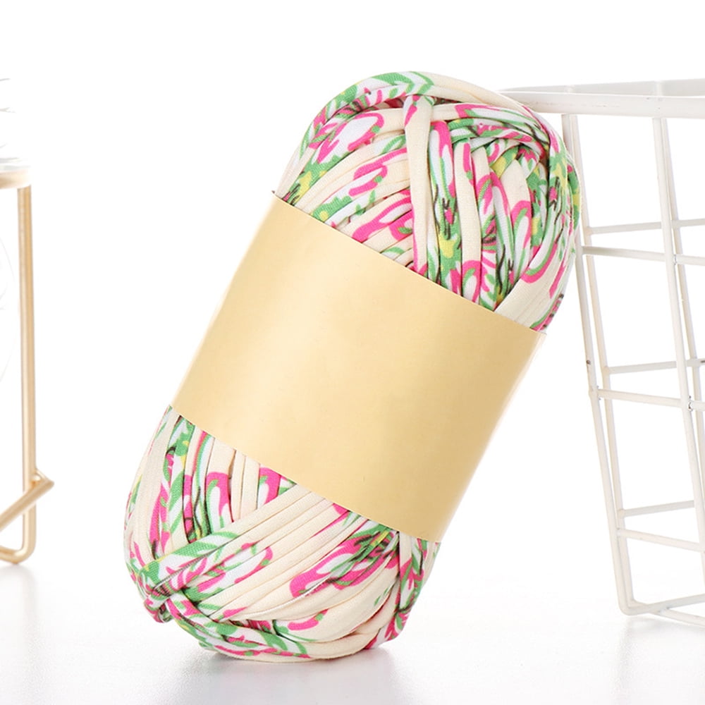 2 Pack Knitting Yarn Fabric Cloth T-Shirt Yarn Carpet Yarn for DIY ...