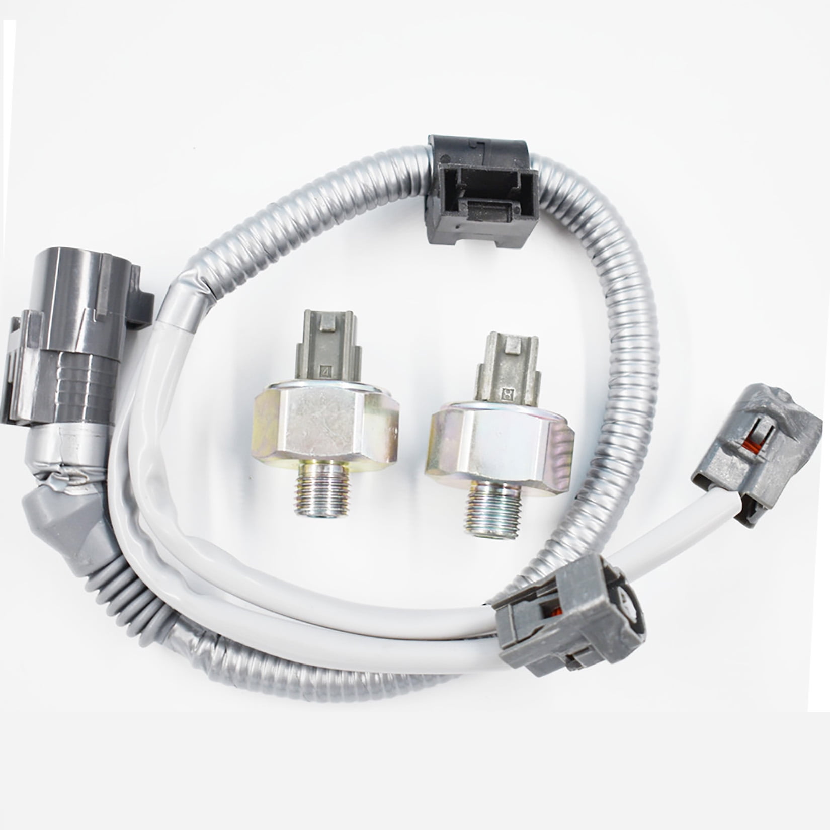 2 Pack Knock Sensors & Harness 89615-12090 89615-12050 89615-32010 Fit ...