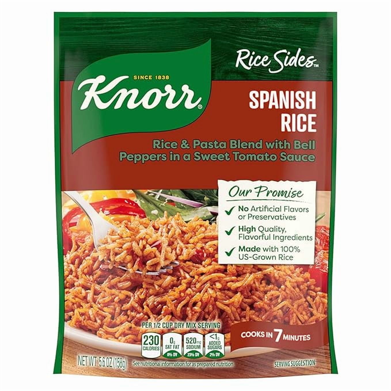 2-Pack Knorr Rice Sides For a Tasty Rice Side Dish Spanish Rice No ...