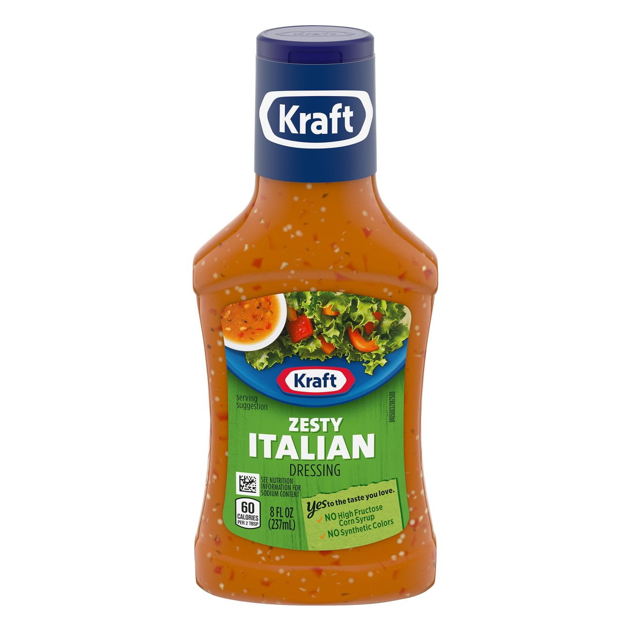 ( 2 Pack ) Kraft Zesty Italian Salad Dressing, 8 Fl Oz Bottle - Walmart.com