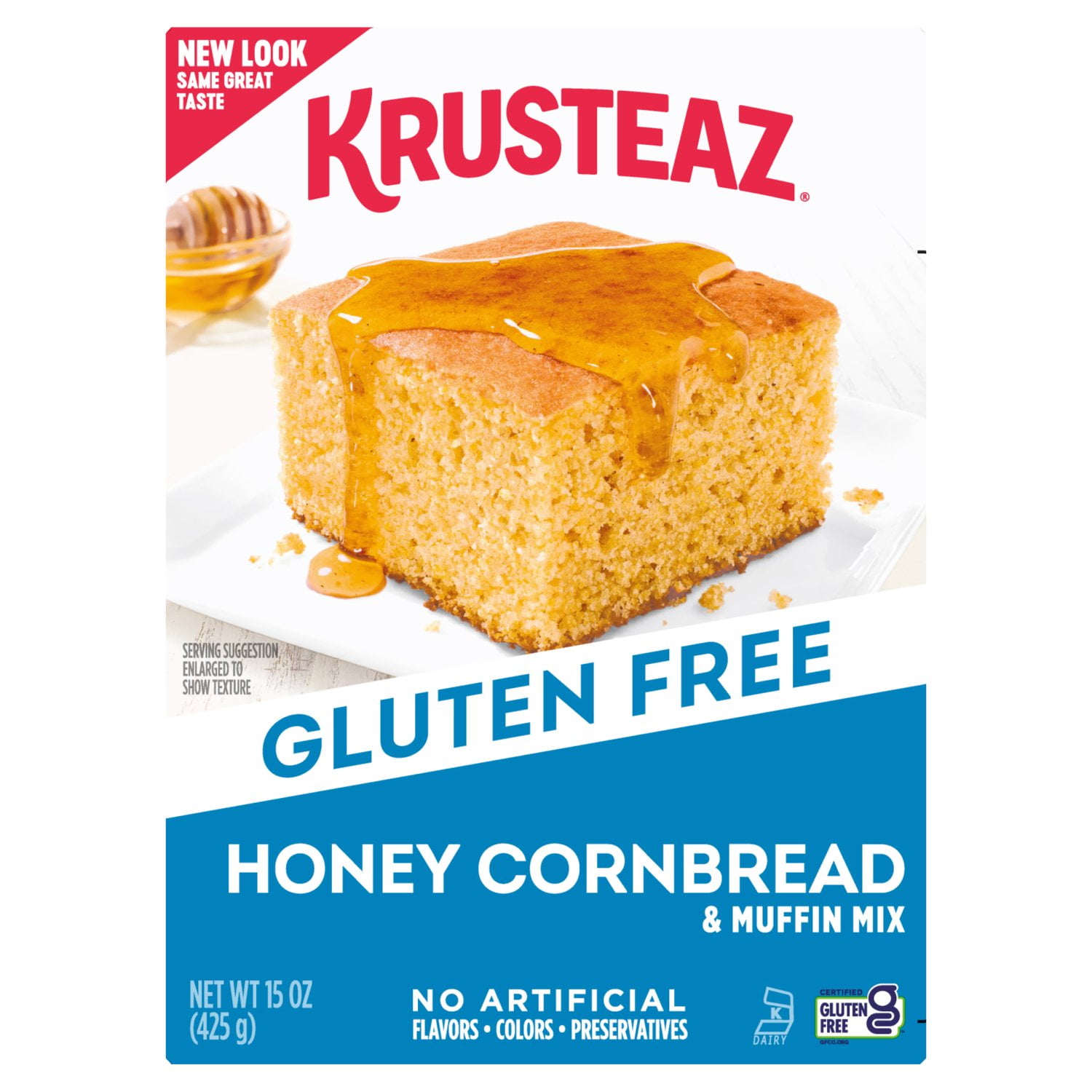 2 Pack - Krusteaz Cornbread Mix And Muffin Mix Gluten Free Honey Box 15 ...