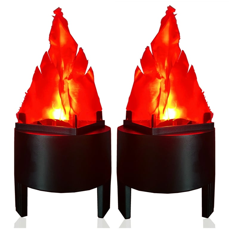 silk flame effect lights