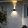 2 Pack LED Outdoor Wall Lights Exterior/Interior, Up and Down Lights ...