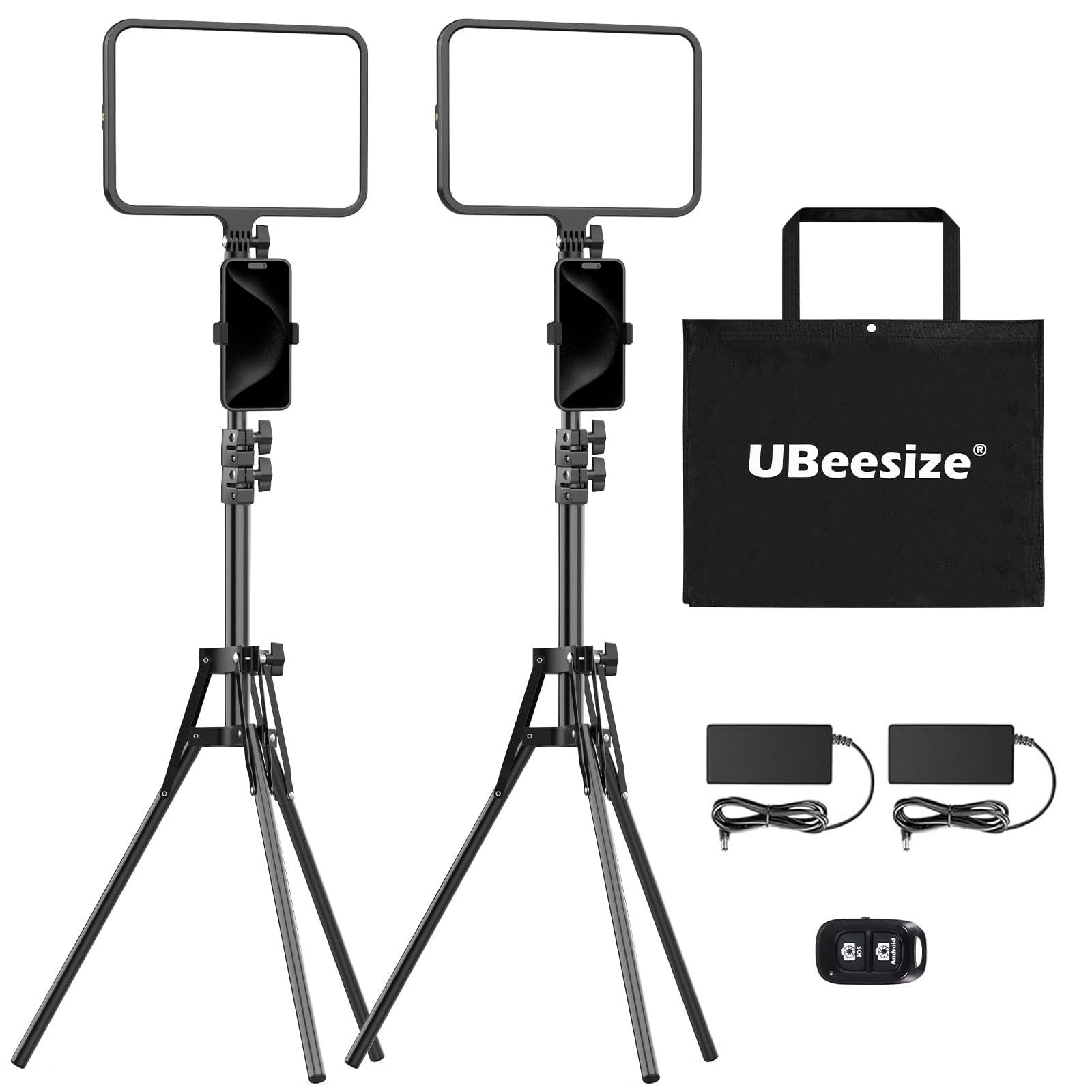 2 Pack LED Video Light Kit, Photography Lighting, 13" Studio Lights ...