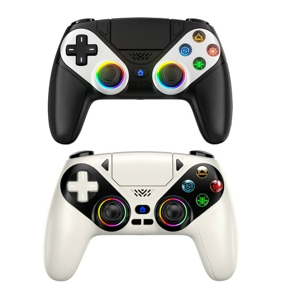 2 Pack LED Wireless Controller for P5, Seven Light Colors Compatible ...