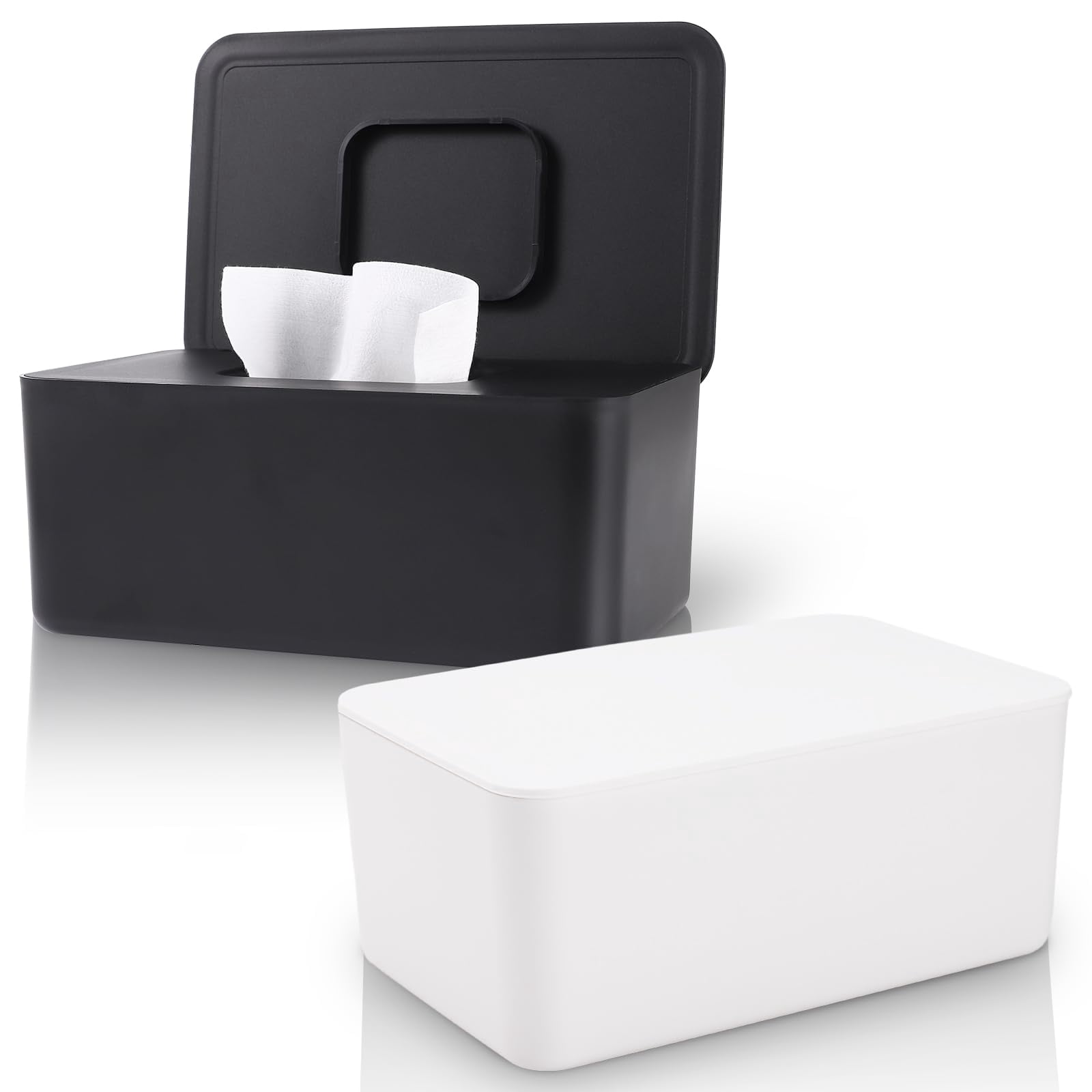 2 Pack LEQXGO Baby Wipes Dispenser, Wipes Dispenser Baby Wipes Case ...