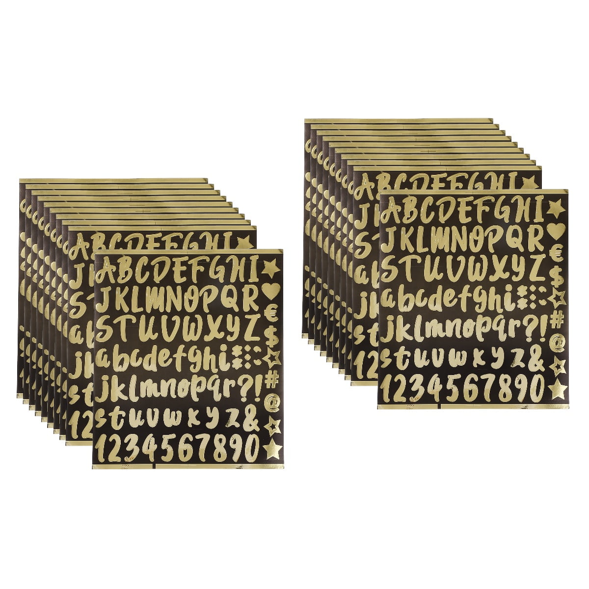 2 Pack Labels Alphanumeric Kit outside Mailbox Doorplate Letter Decal ...