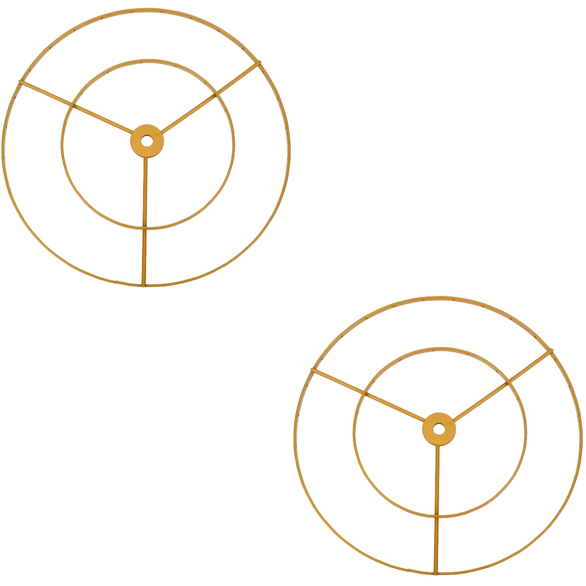 2 Pack Lamp Shade Hardware Parts Chandelier DIY Lampshade Frame Bracket ...