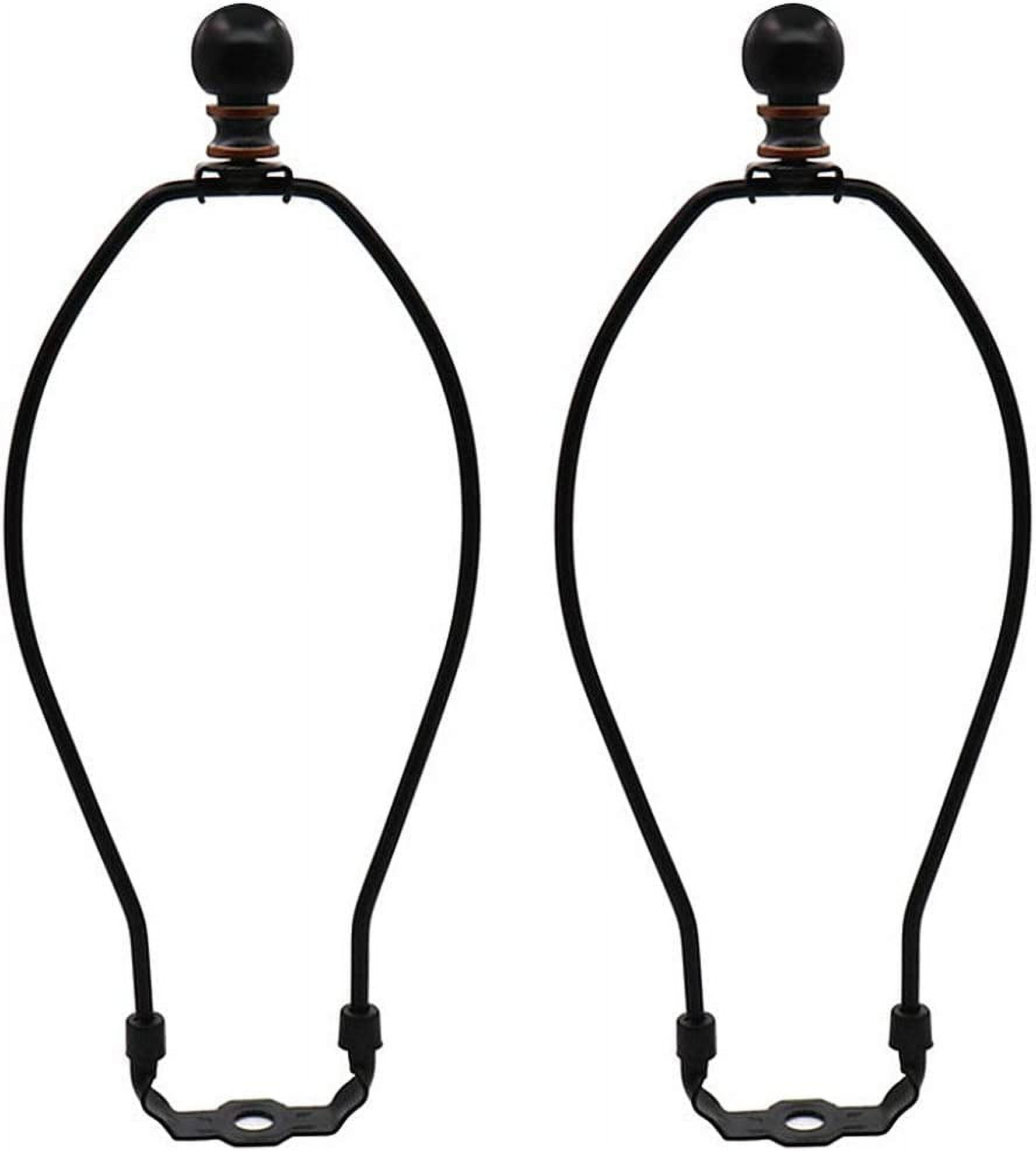 2 Pack Lamp Shade Harp Holder, 10" Heavy Duty Lamp Shade Bracket, DIY ...