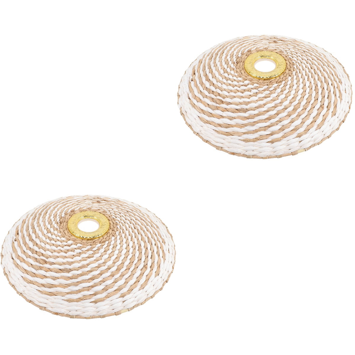 2 Pack Lamp Shades Pendant Rattan Lampshade Restaurant Elegant ...