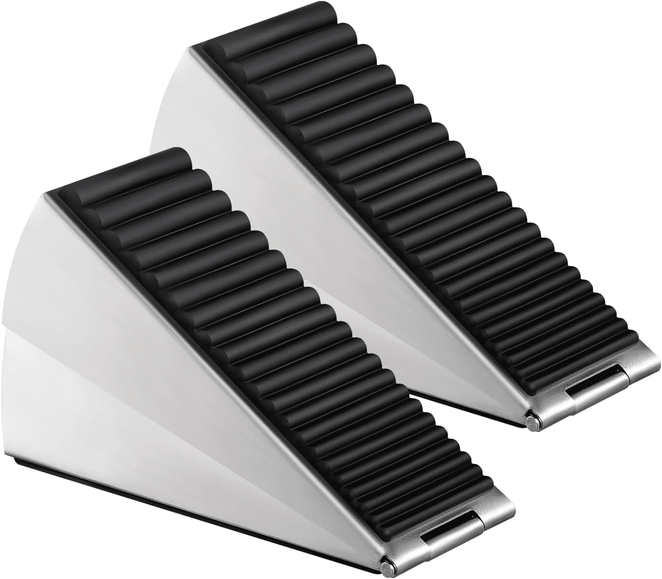 2 Pack Large Door Stopper, Adjustable Spring Large Stopper, 3 Inches ...