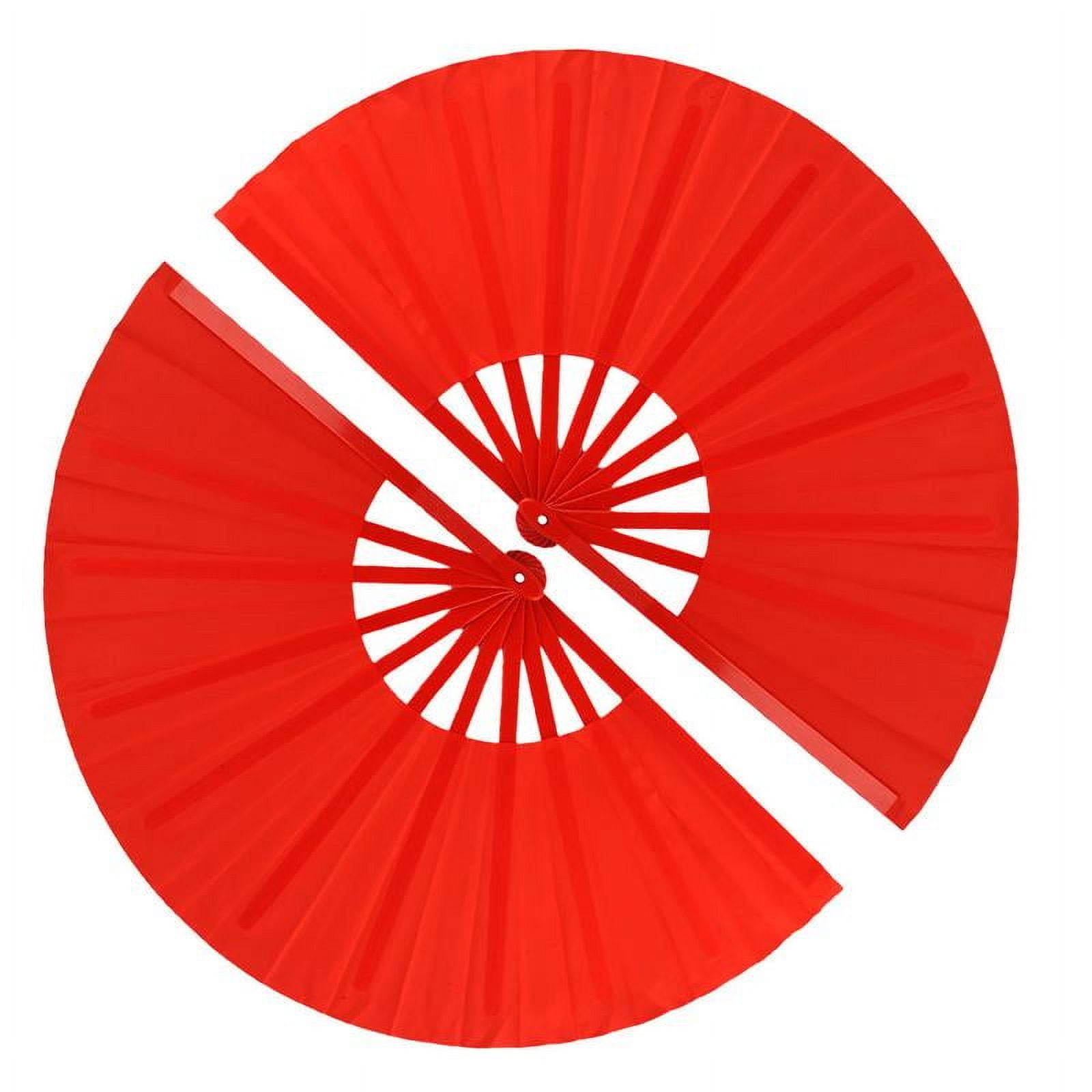 2 Pack Large Folding Clack Fan – Loud Snap Hand Fan for Line Dance ...