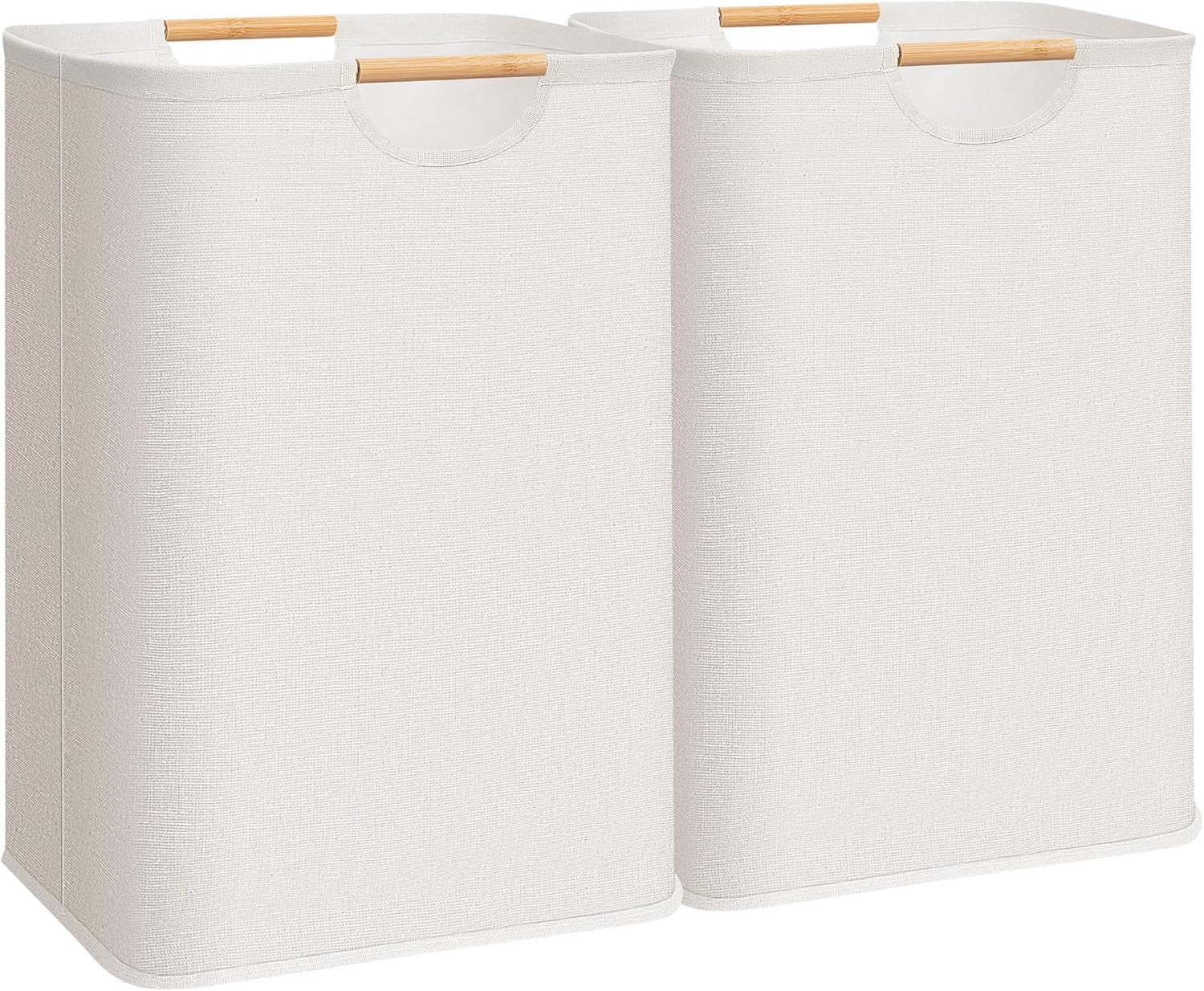 2-Pack Large Laundry Hamper, 80L (21.1 Gal) Collapsible Laundry Basket ...