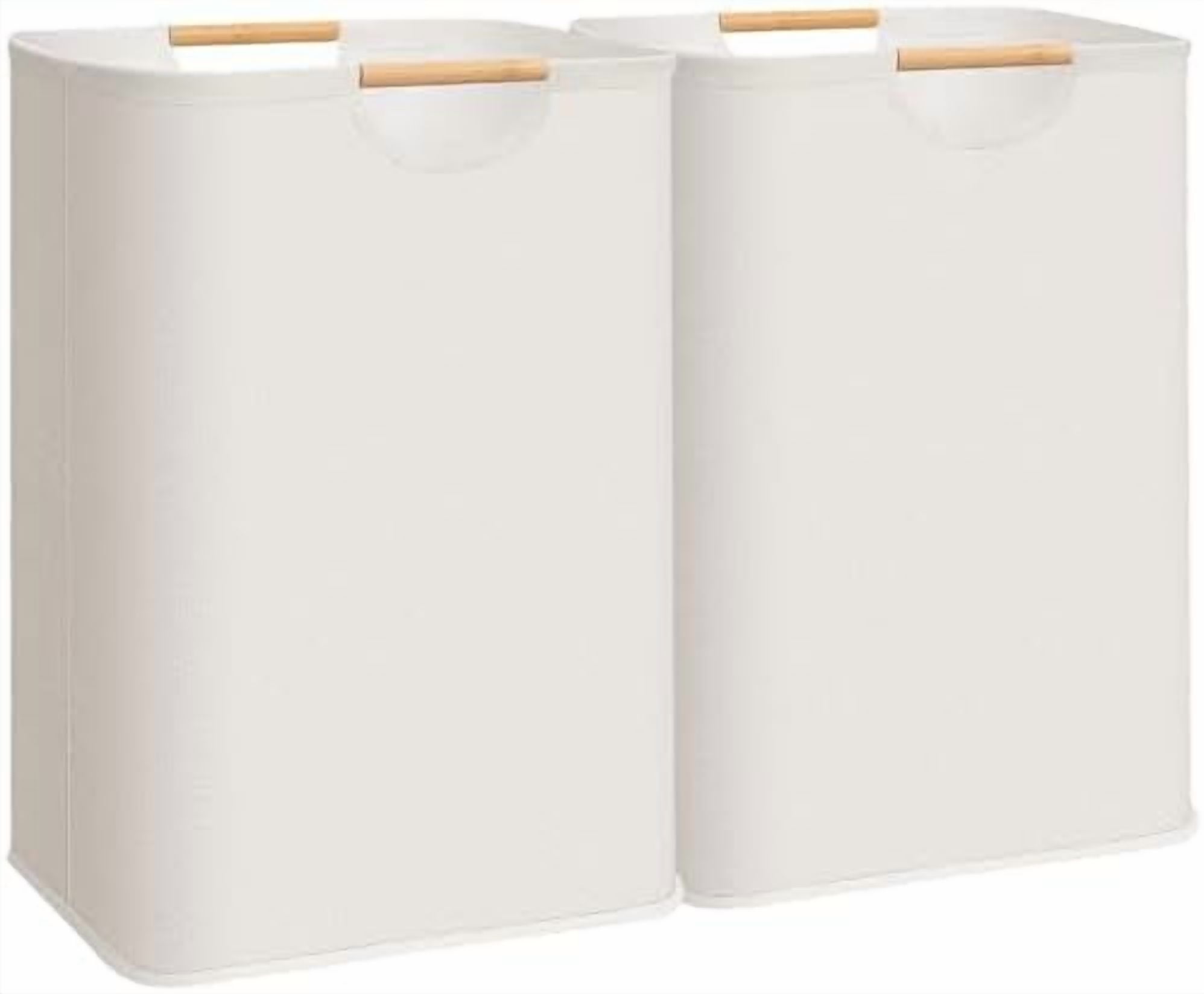 2-Pack Large Laundry Hamper, 80L (21.1 Gal) Collapsible Laundry Basket ...