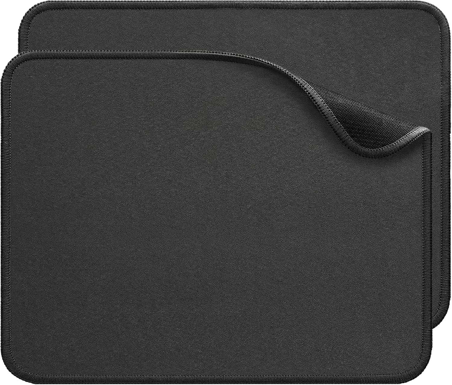 2-Pack Large Mousepad with Non-Slip Rubber Base, Waterproof Computer ...