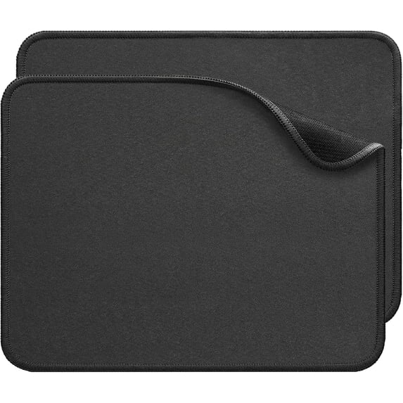 2-Pack Large Mousepad with Non-Slip Rubber Base, Waterproof Computer ...