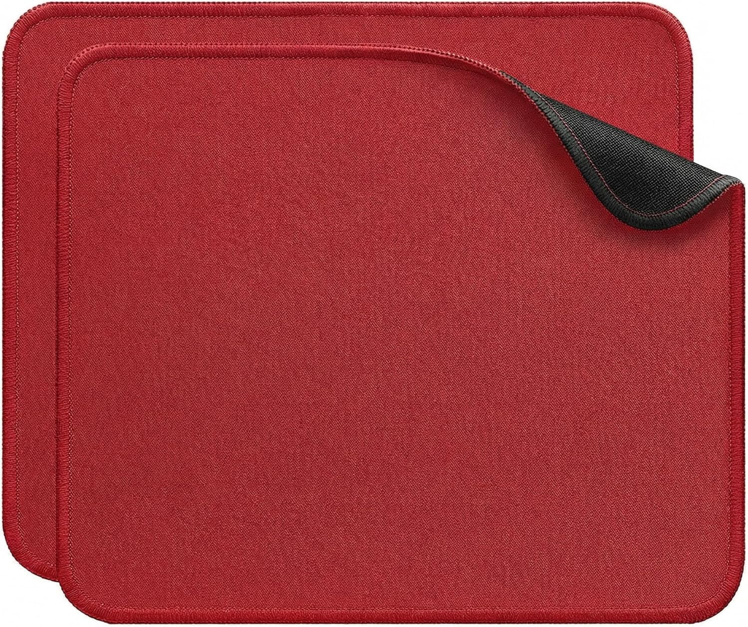 2-Pack Large Mousepad with Non-Slip Rubber Base, Waterproof Computer ...