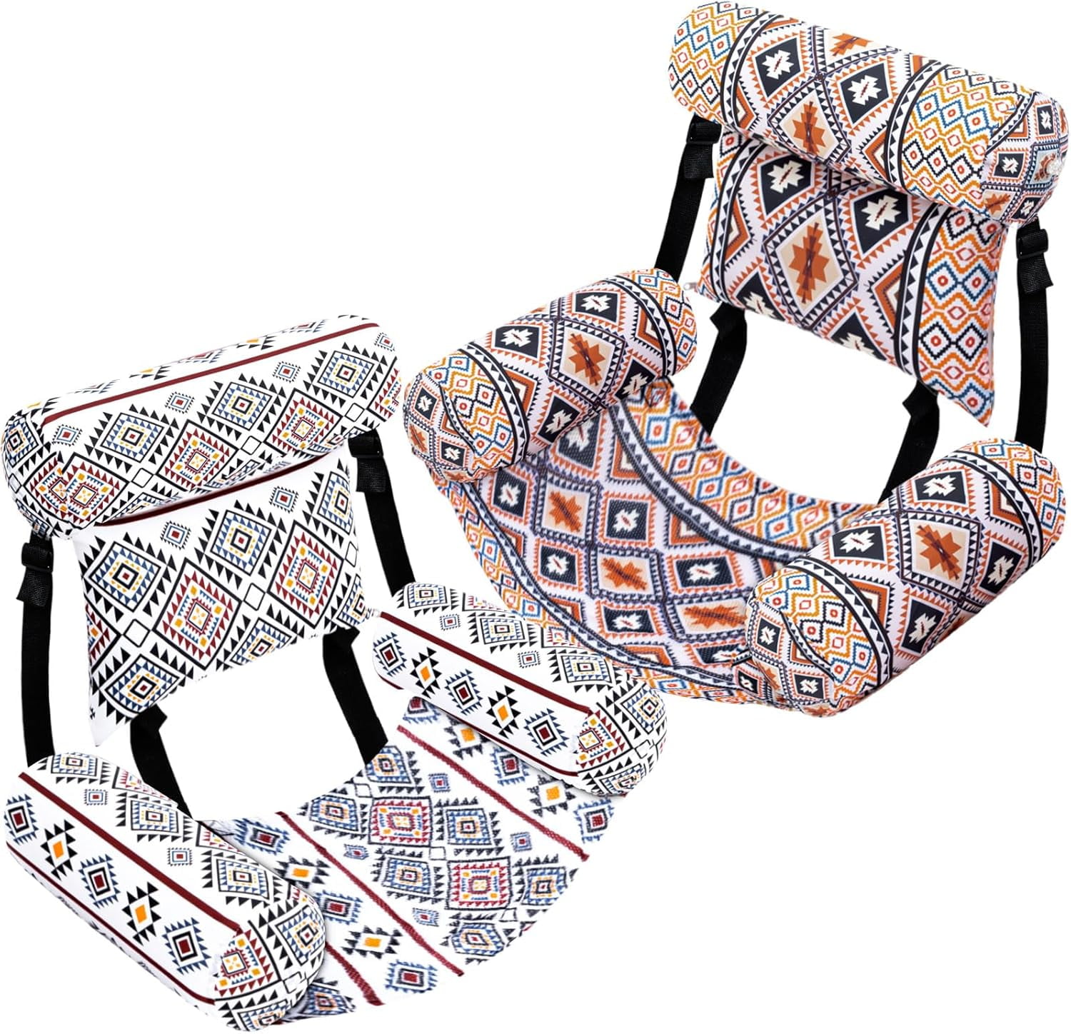 2 Pack Large Pool Chair Floats Adult Inflatable Pool Lounge Chair ...