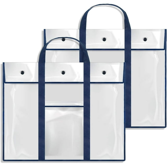 MRSXXNTY 2 Pack Large Poster Storage Bag (31.5"X 25") Bulletin Board ...
