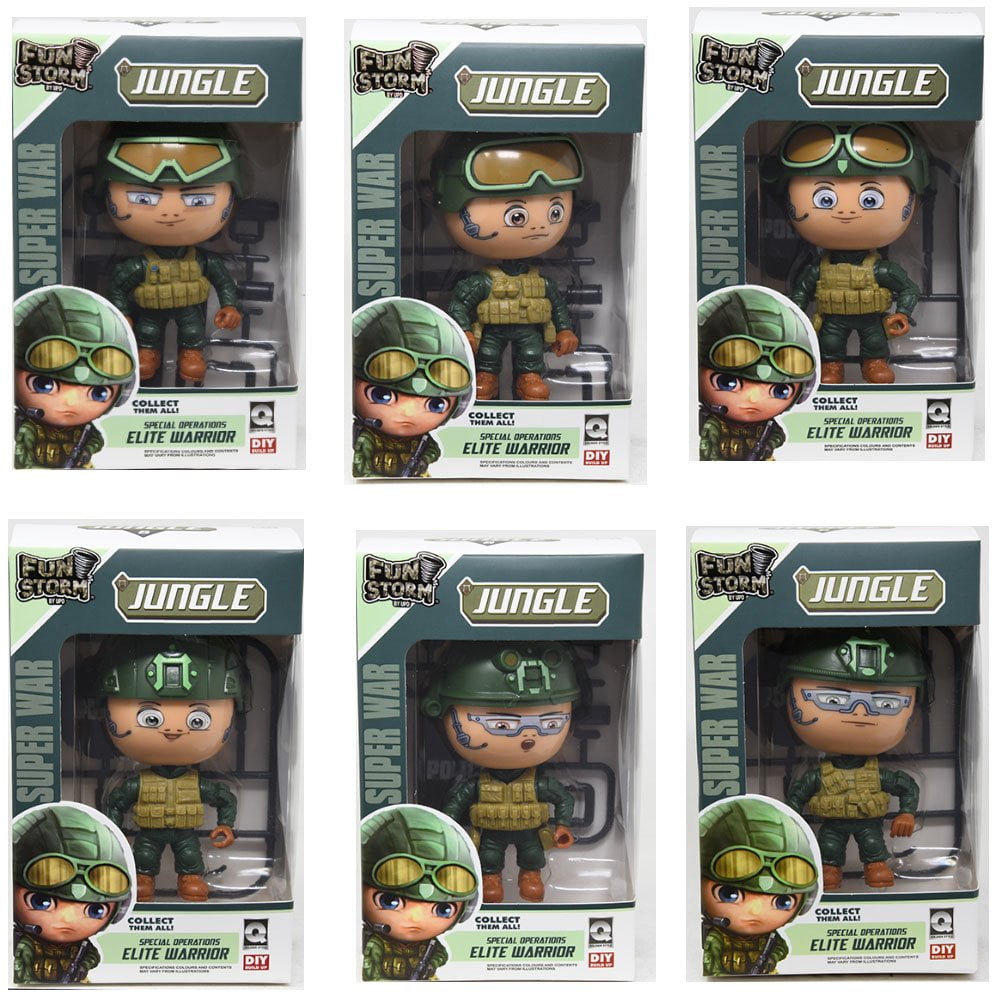 2 Pack Large Special Forces Toy Solider in window box, Assorted, Boy ...
