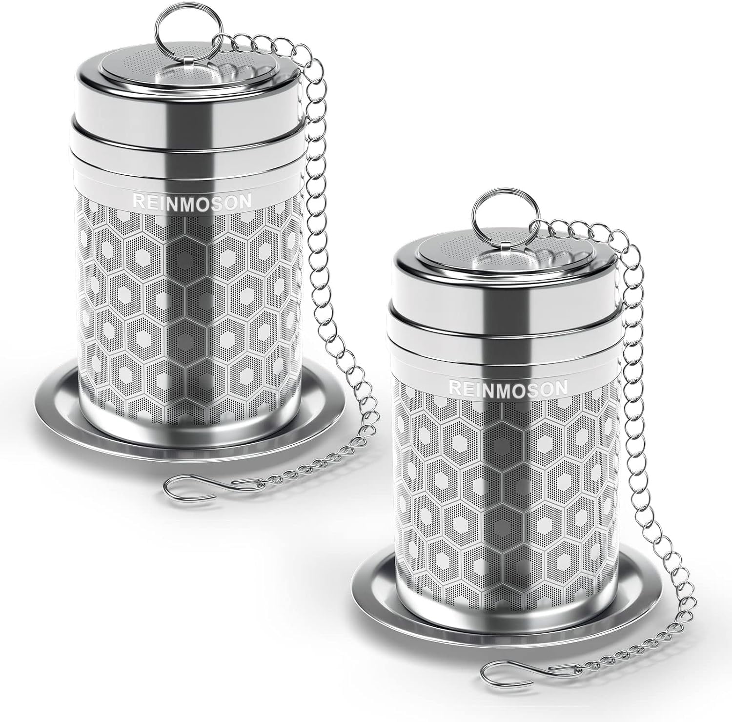 2 Pack Large Tea Infuser for Loose Tea & Spice Infuser for Cooking ...