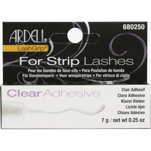 2 Pack - LashGrip Eyelash Adhesive, Clear 0.25 oz - Walmart.com