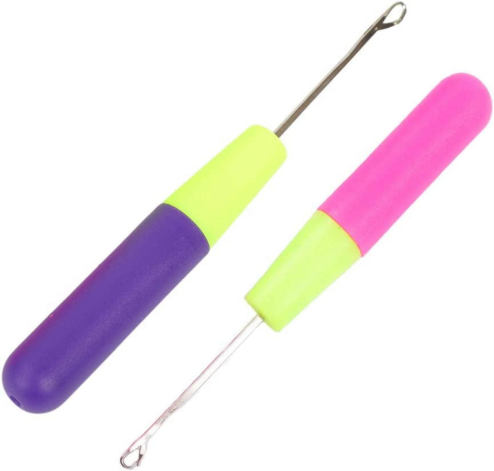 2 Pack Latch Hook Crochet Needle for Micro Braids, Hair Extension ...