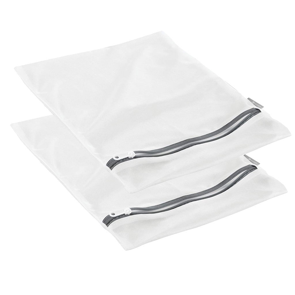 2 Pack Laundry Mesh Net Washing Bag Delicates Durable for Washing ...