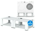 2 Pack Laundry Pedestals 28" Matalde Dual Washing Machine Pedestals 15. ...