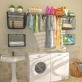Over-the-Dryer Shelves for Laundry Room Storage & Organization