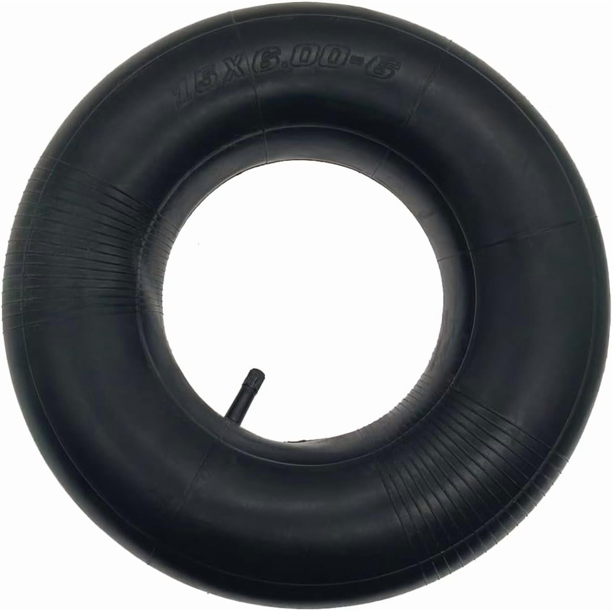 Lawn Mower 15X6.00-6 Inner Tubes with TR-13 Straight Valve Stem ...
