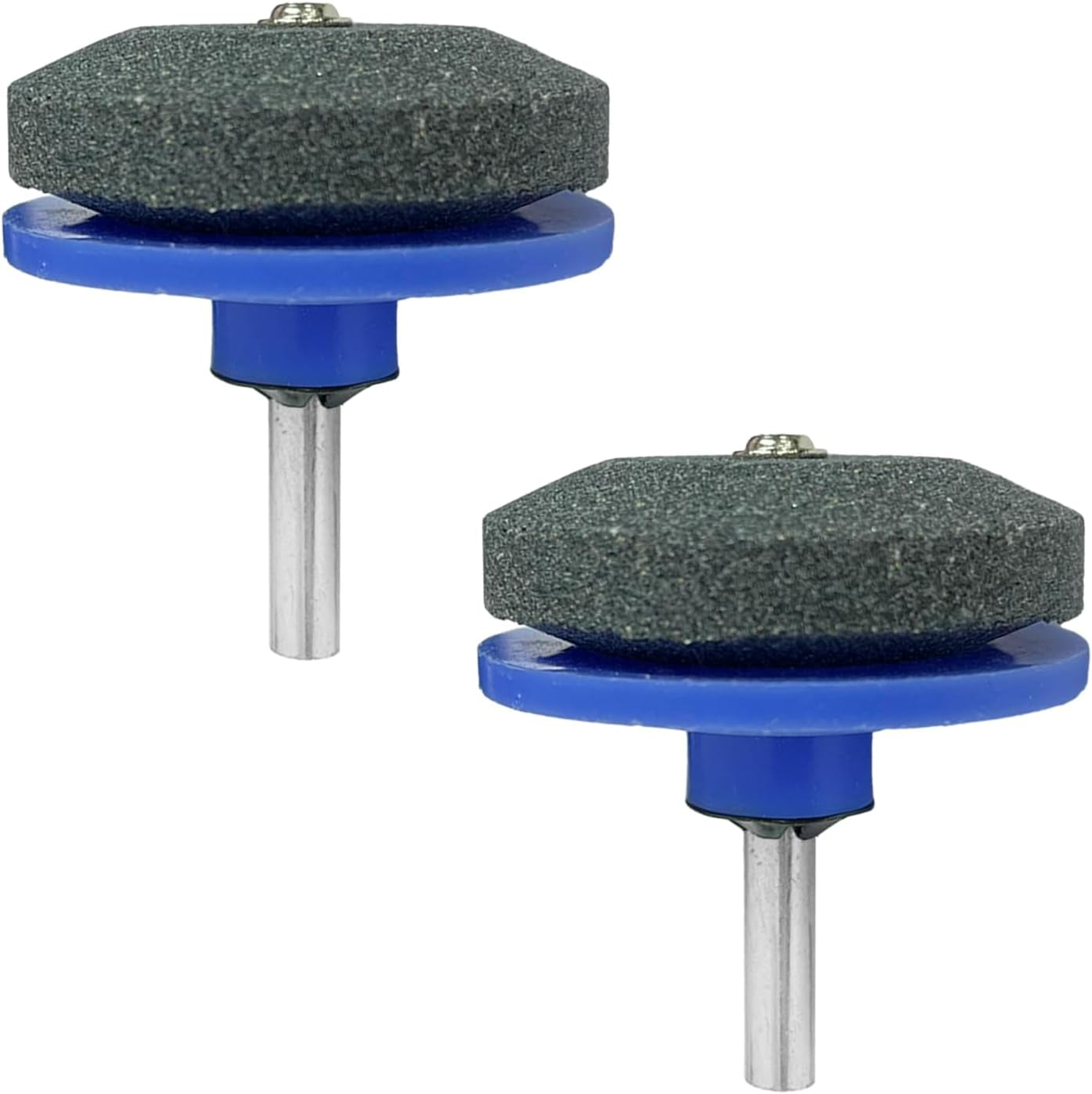 2 Pack Lawn Mower Blade Sharpener - Blue Sharpening Tool, Garden Tool ...