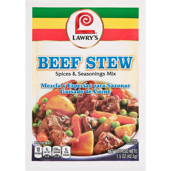 2 Pack Lawry's Beef Stew Spices & Seasonings Mix - Walmart.com
