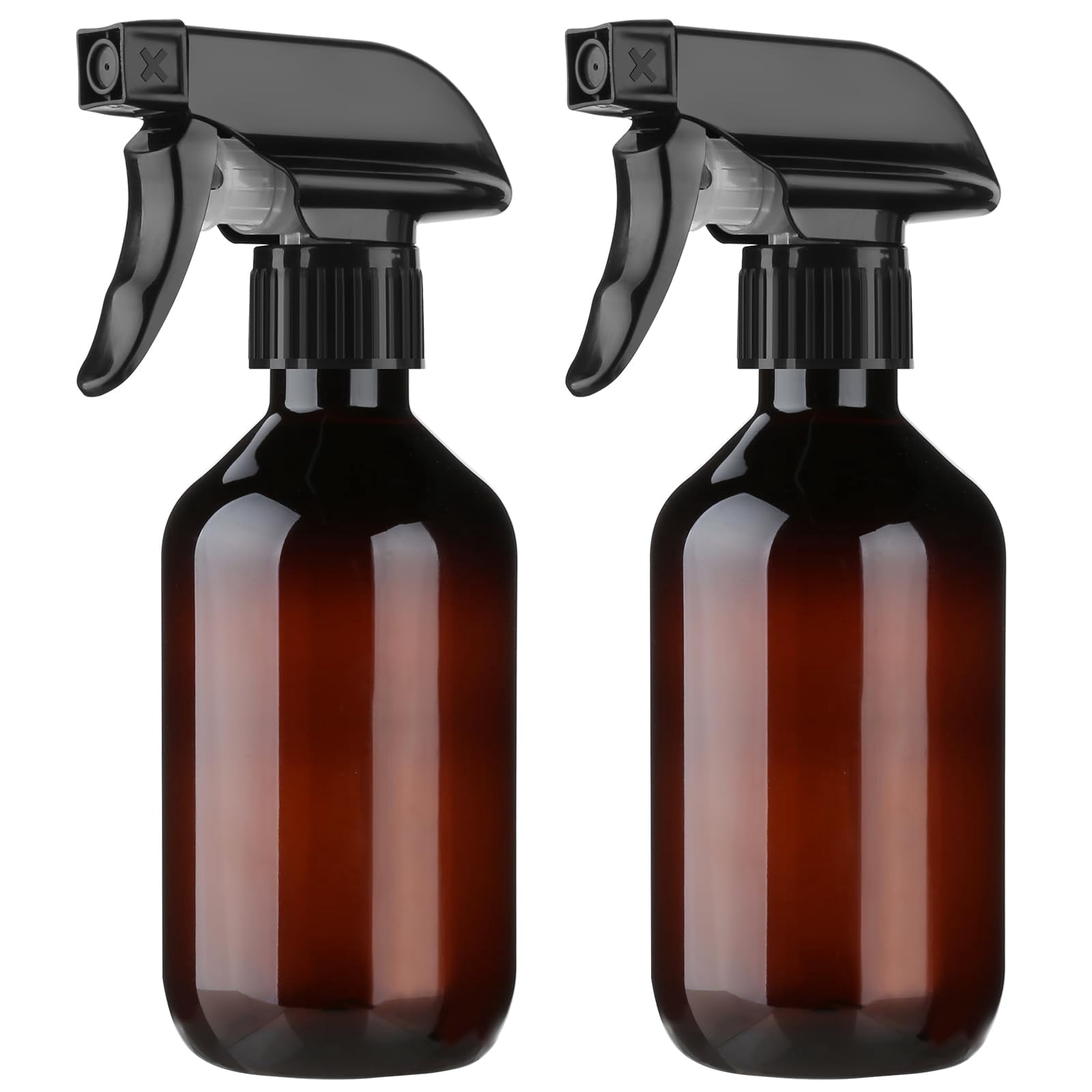2-Pack Leakproof Spray Bottles (300ml/10oz) - Adjustable Nozzle for ...