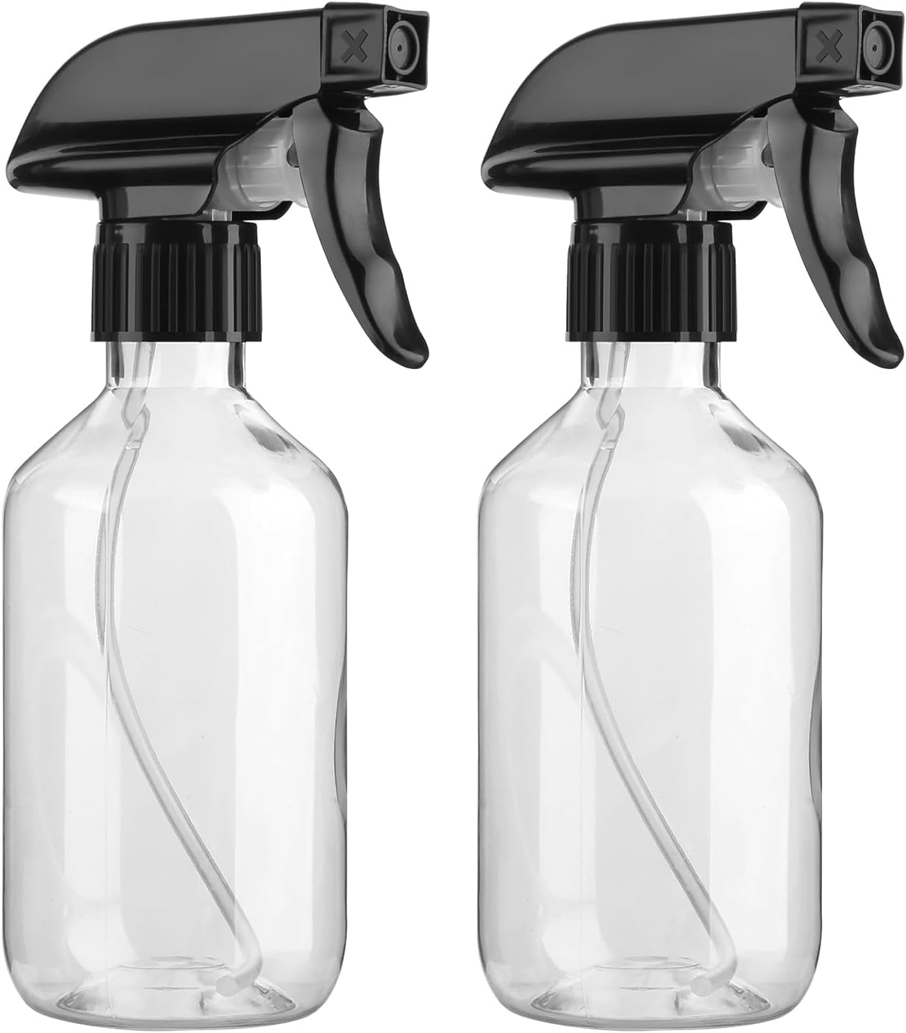 2 Pack Leakproof Spray Bottles 300ml - Adjustable Nozzle (Mist/Jet ...