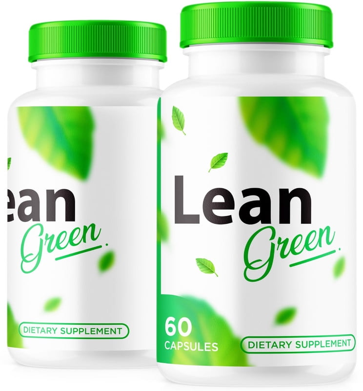 (2 Pack) Lean Green Capsules - Naturally Supports Active Lifestyle and ...