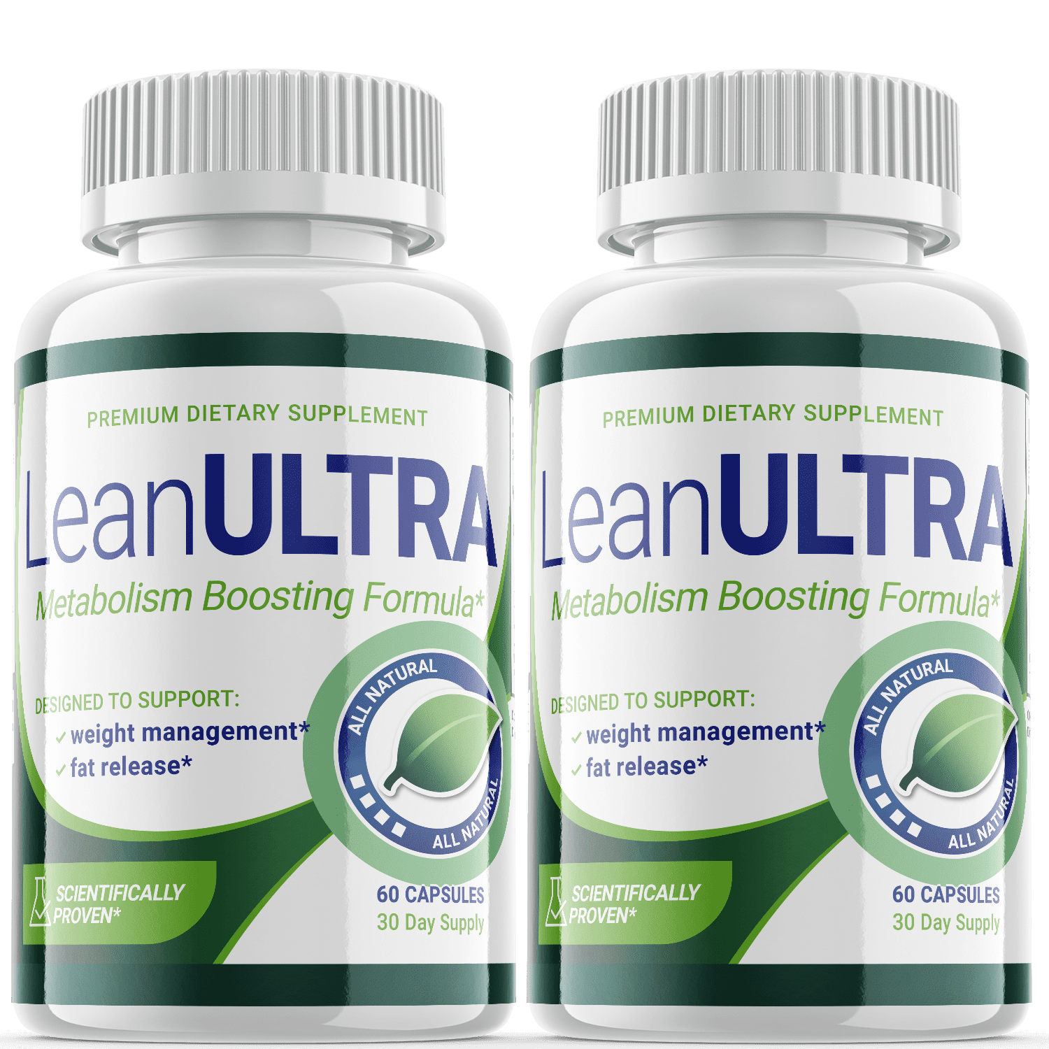 (2 Pack) Lean Ultra - Keto Weight Loss Formula - Energy & Focus Boosting Dietary Supplements for ...