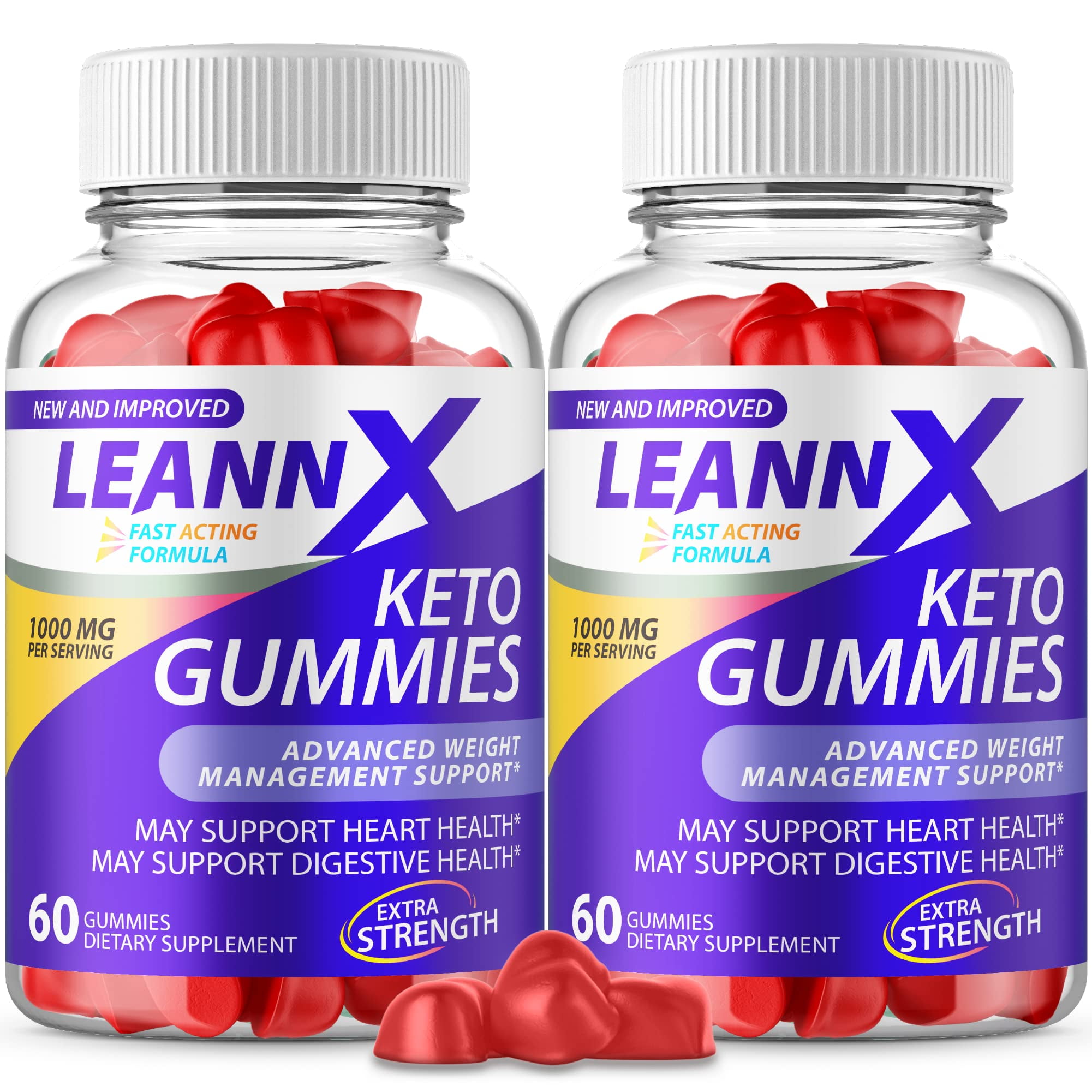 (2 Pack) Leannx Keto Gummies Leanx Keto Gummies Leannx Gummies ...