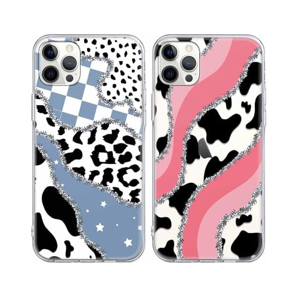 2 Pack Leopard Pattern for iPhone 13 Pro Max 6.7 Inch Phone Case ...