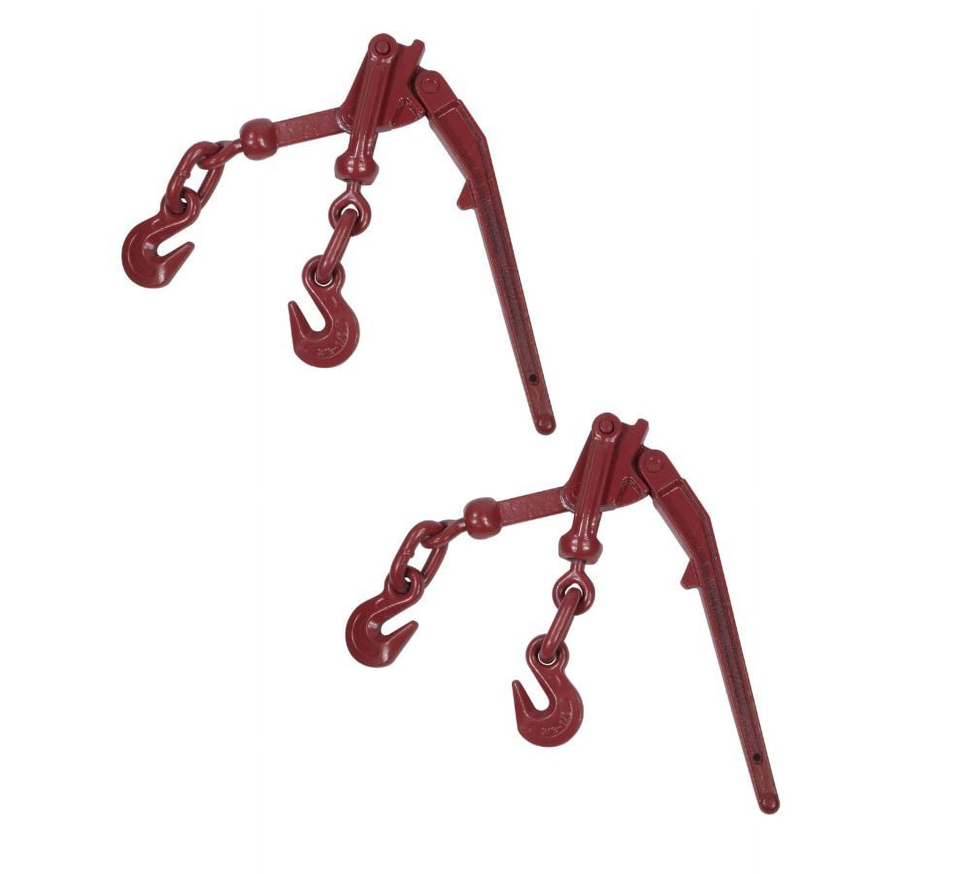 (2 Pack) Lever Style Recoilless Snap Binders 3/8"-1/2" G70 Chain Binder ...