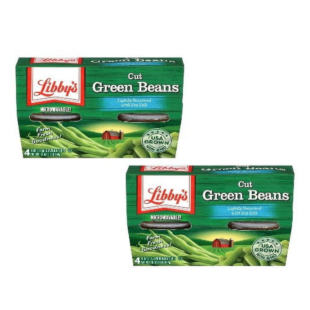( 2 Pack ) Libby's Cut Green Beans, Lightly Seasoned With Sea Salt ...