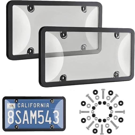 Tinted License Plate Covers in License Plate Covers - Walmart.com