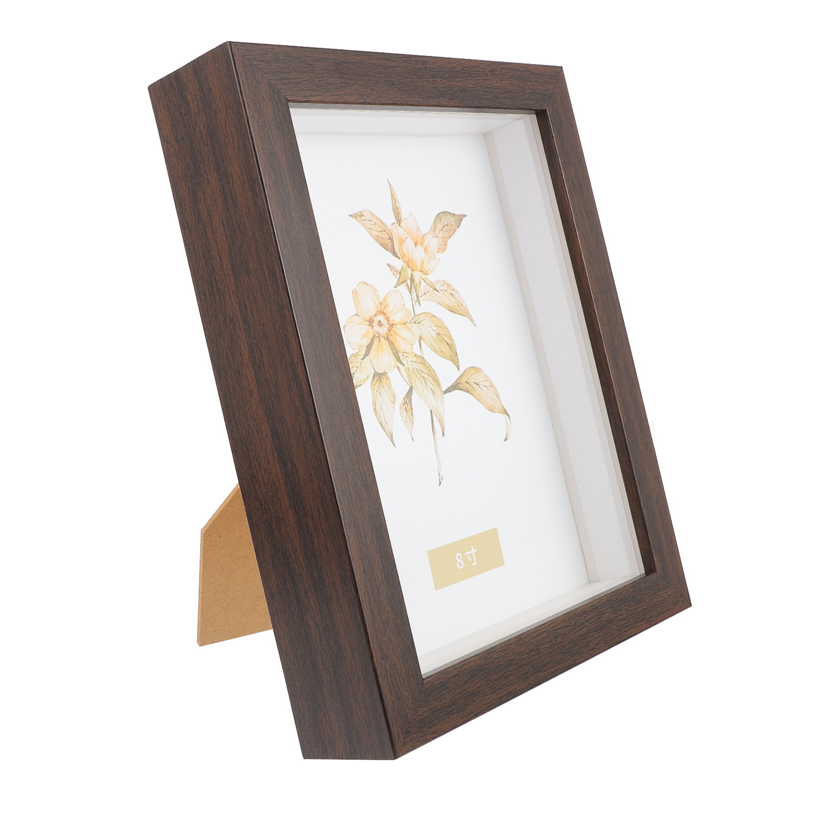 2 Pack Lid Photo Frame Unique Design Shadow Box Keepsake Display Lovers ...