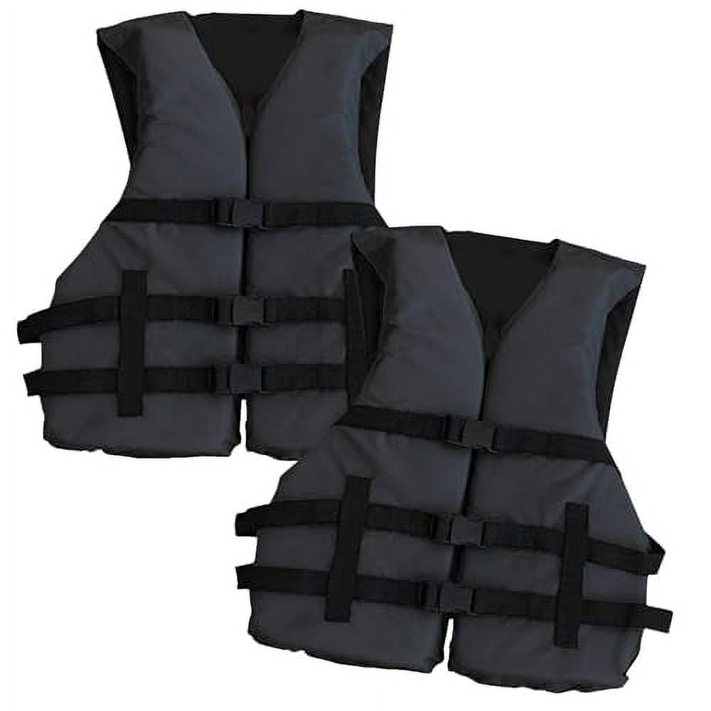 2 Pack Life Jacket Paddle Vest; Coast Guard Approved Type III PFD Life ...