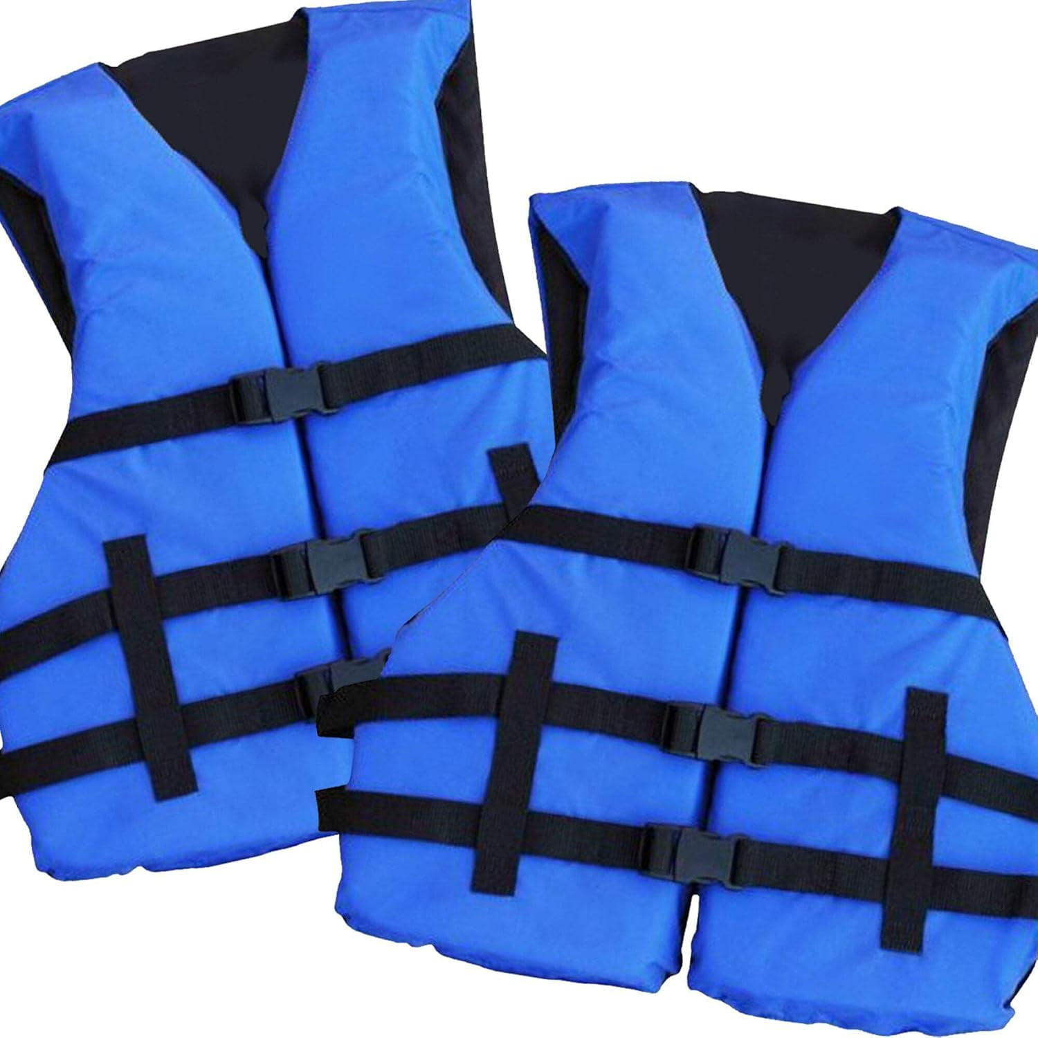 2 Pack Life Jacket Paddle Vest; Coast Guard Approved Type III PFD Life ...