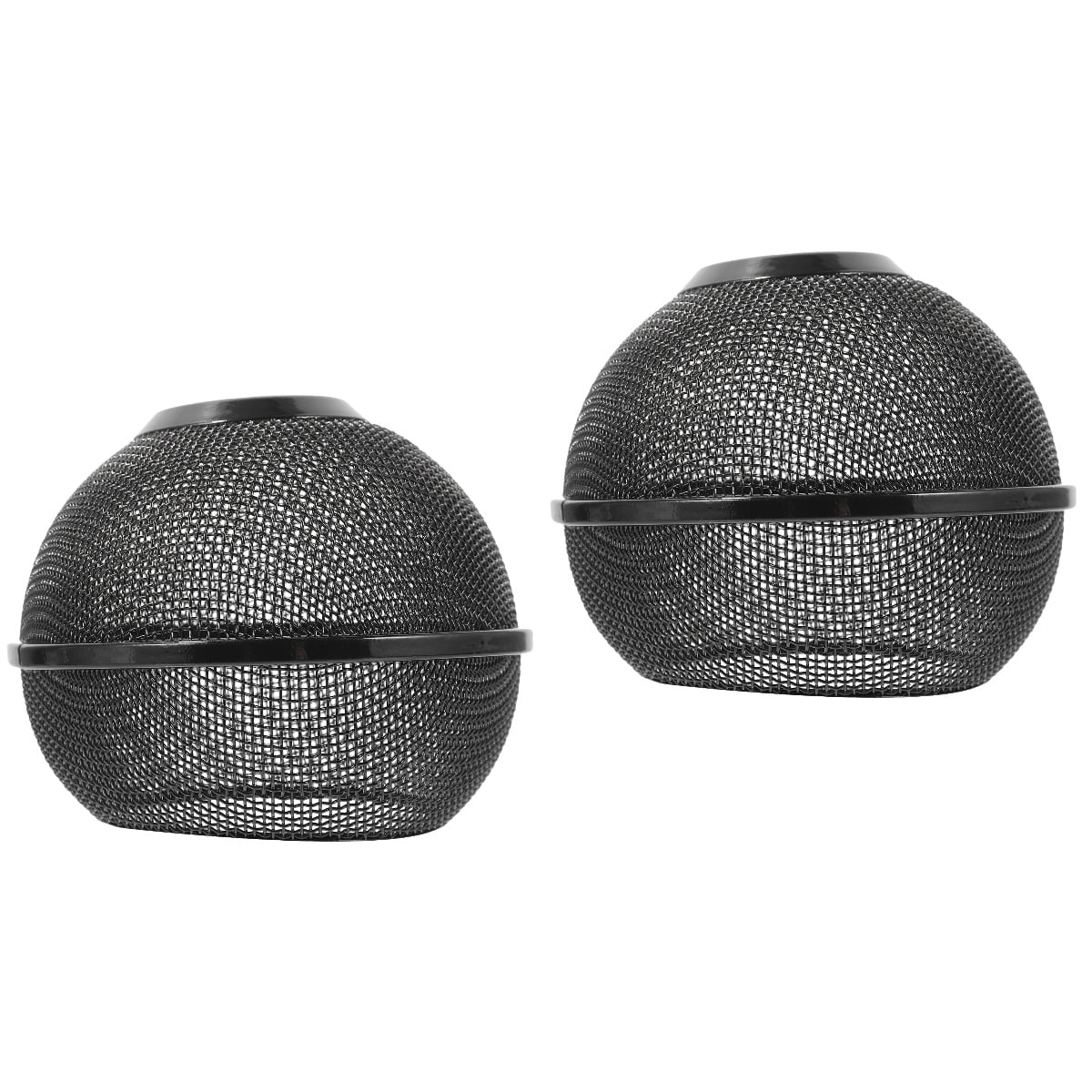 Eease 2pcs Pendant Light Shade Iron Light Bulb Cover Hollowed Ball ...