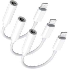 Anker Lightning to 3.5mm Headphone Jack Adapter, [MFi Certified] 2-in-1 ...