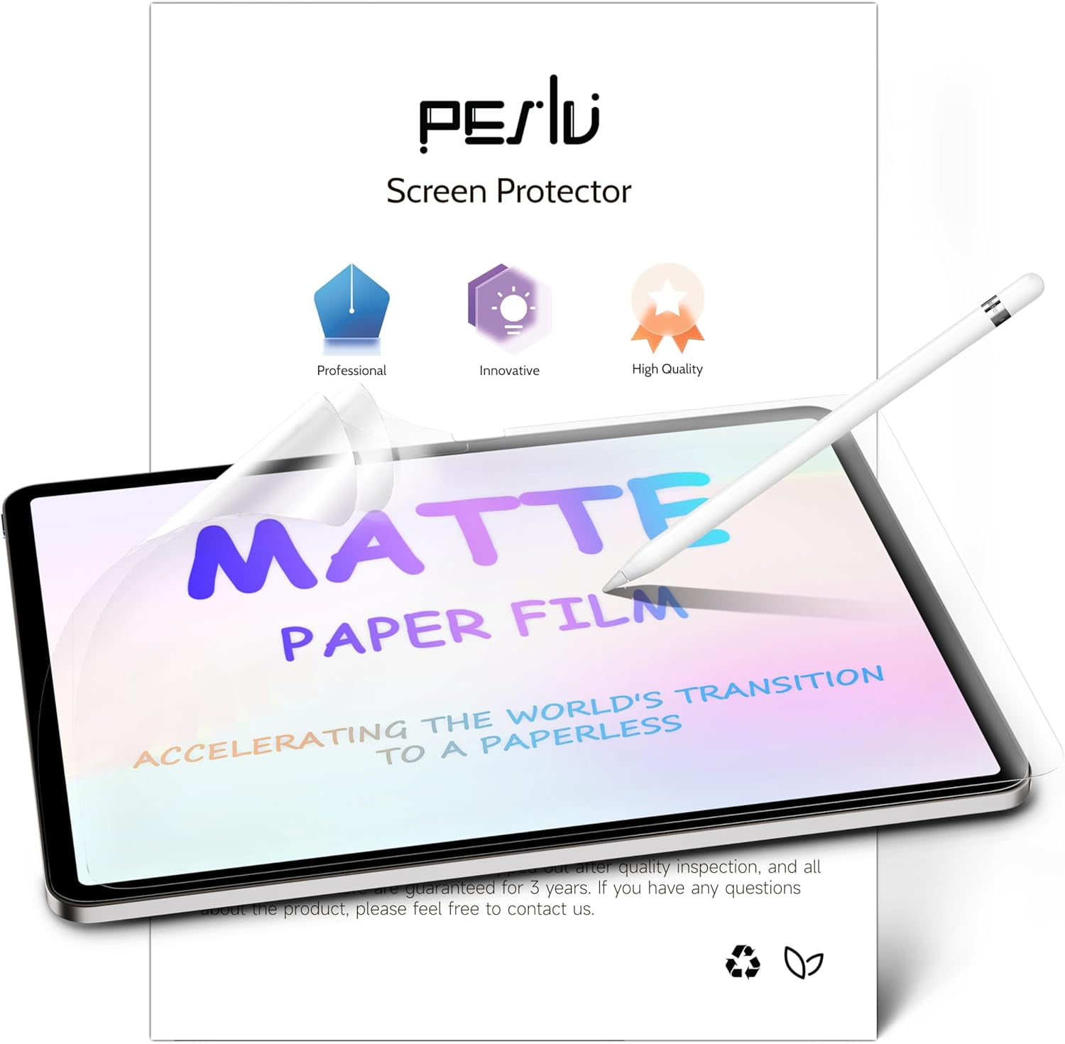 2 Pack Like Paper Screen Protector for iPad 10th 2022 10.9" & iPad 11th ...